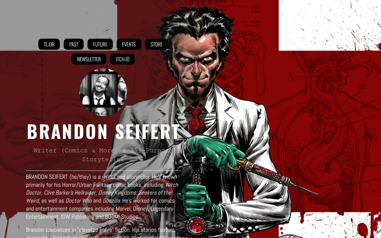 Brandon Seifert | Writer & Storyteller